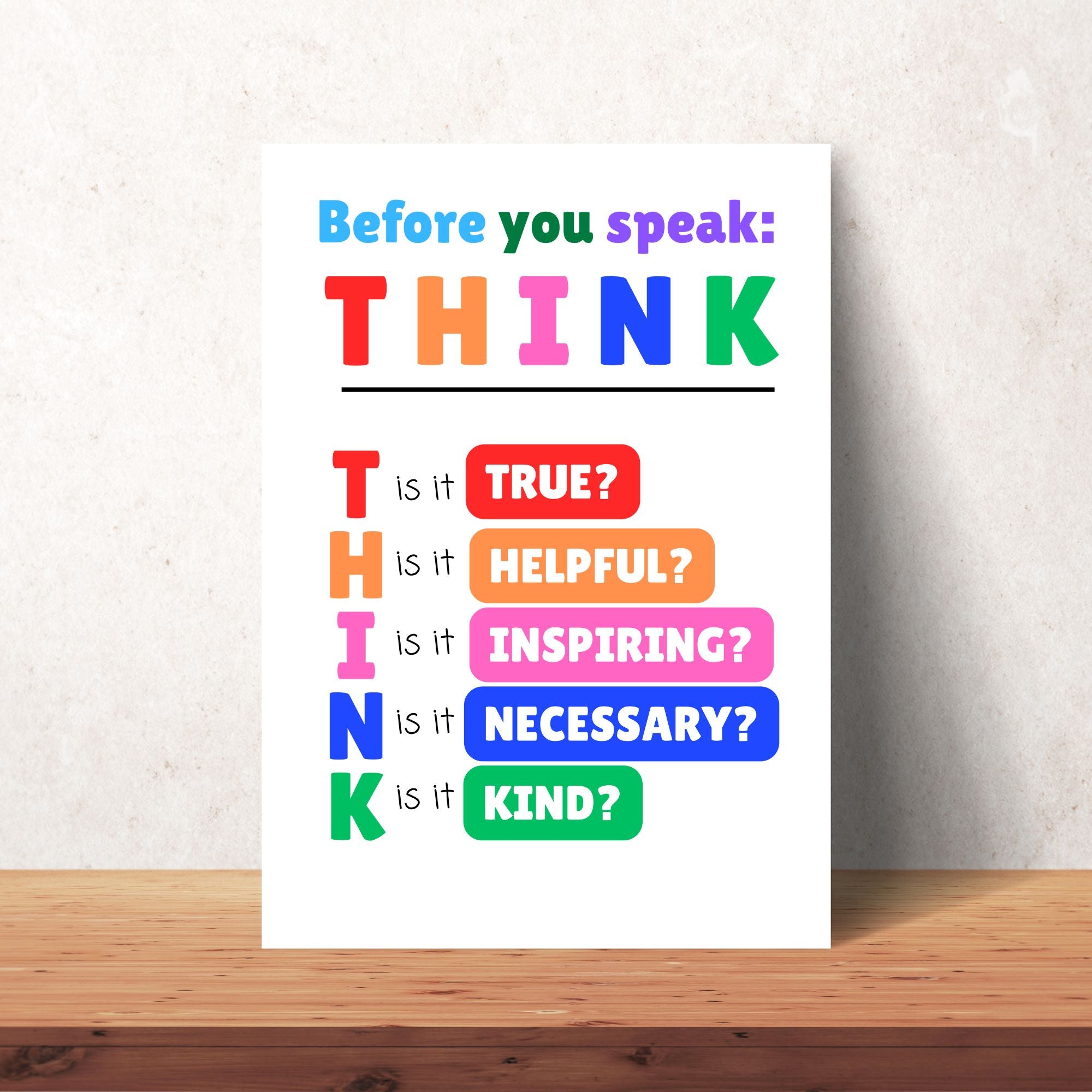 Emotional regulation poster for ADHD and Autism - KY designX