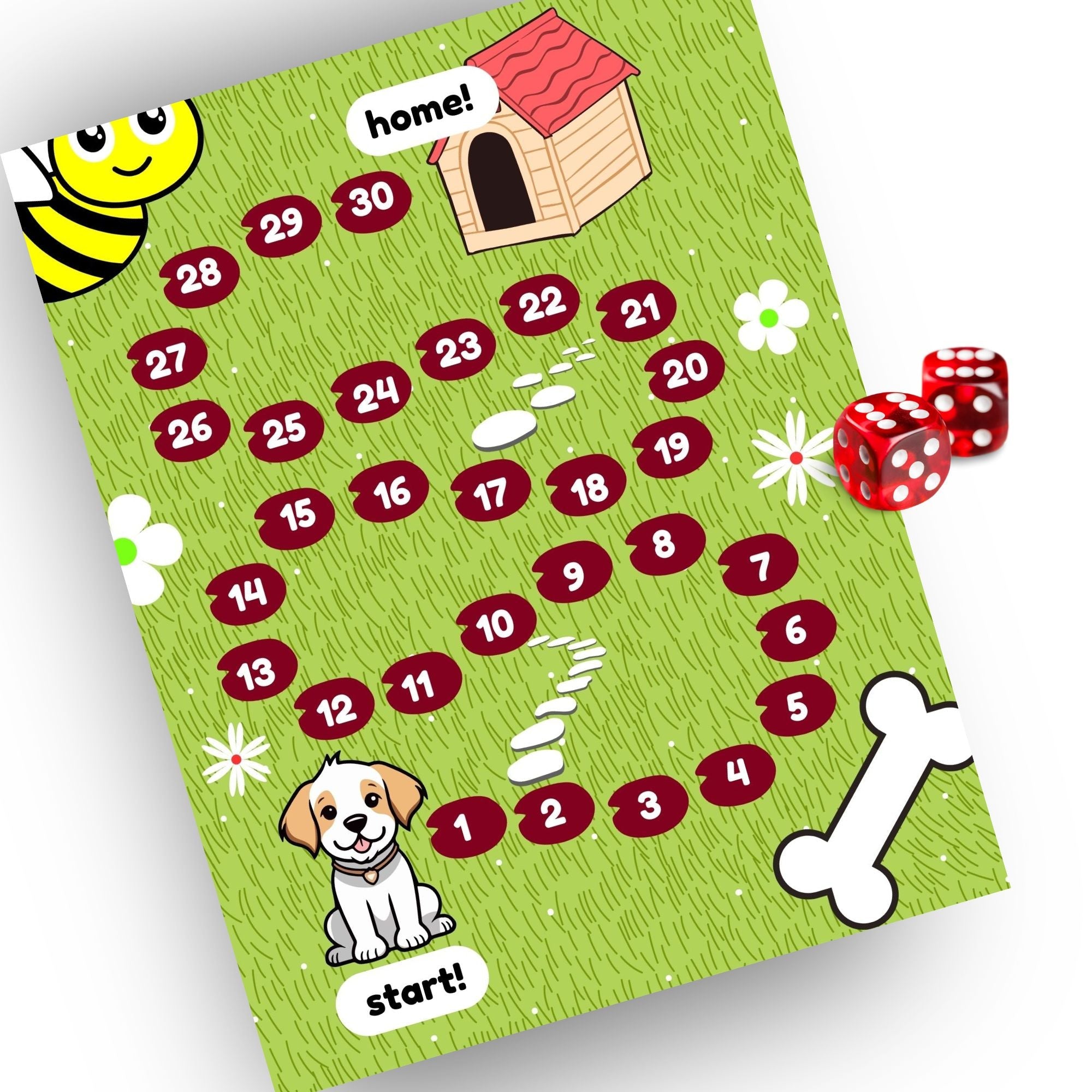 Free Printable Board Game for Children - KY designX