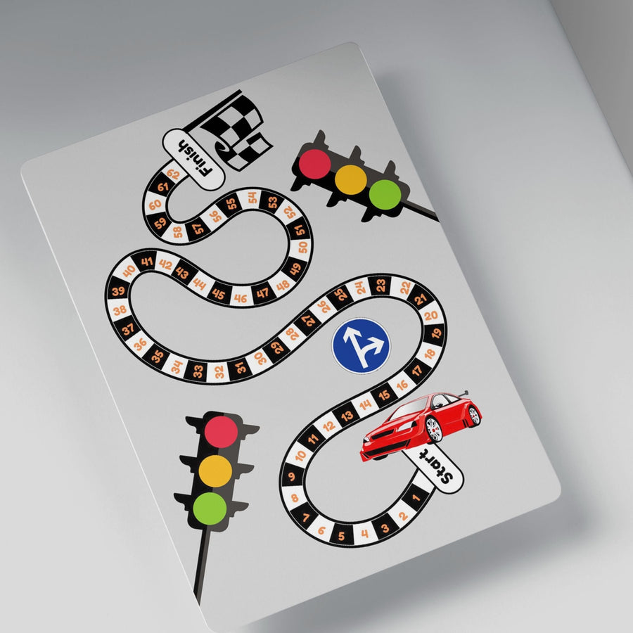 Free Printable Car Racing Board Game - KY designX