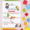 Free Superhero First Day of School Sign - KY designX