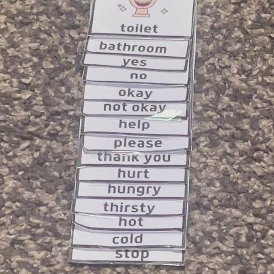 Tiered Printable Communication Cards Lanyard - KY designX