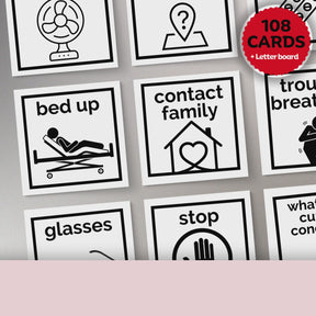 Printable Picture Communication Cards for Hospital Patients - KY designX