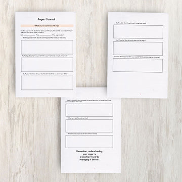 Printable Anger Management Journal - KY designX