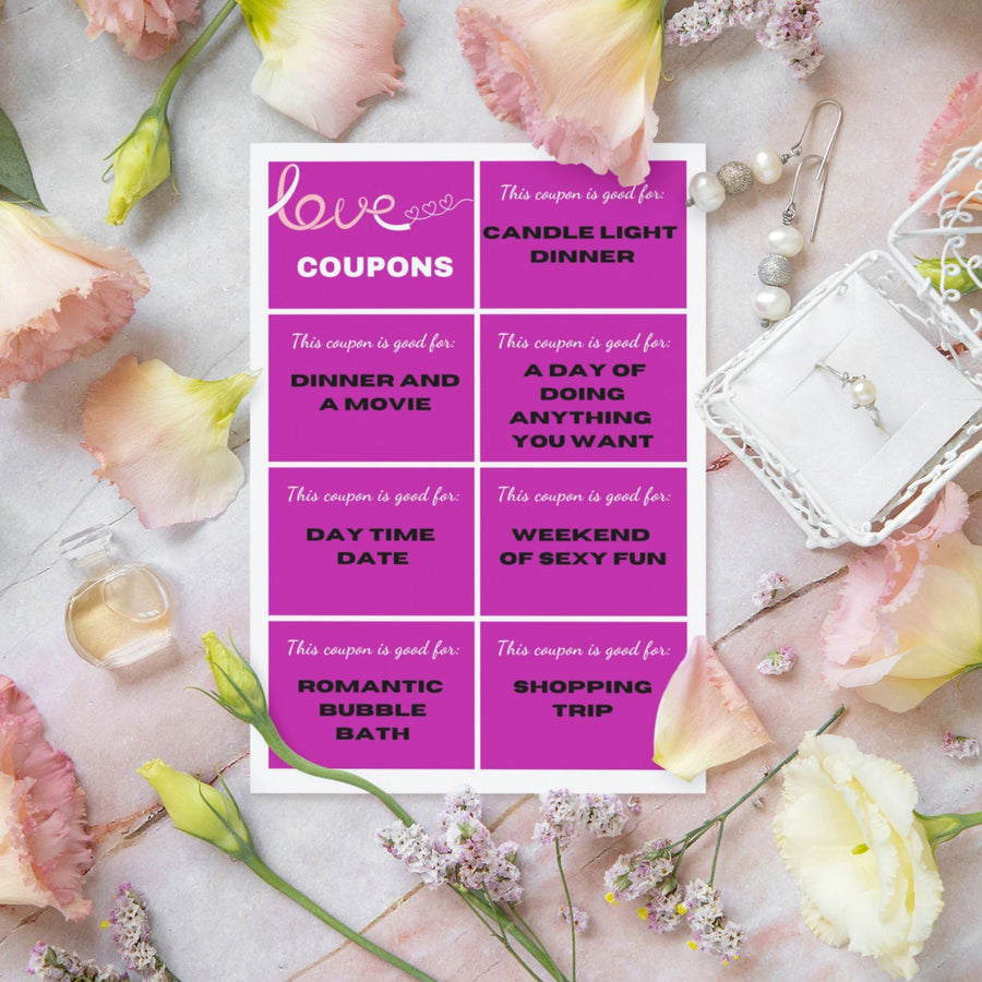 Printable fun Love coupons for her - KY designX