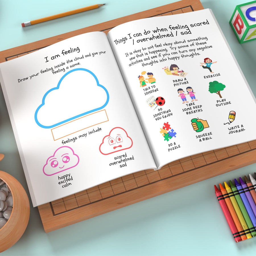 Printable Moving to a New Country Journal For Children - KY designX