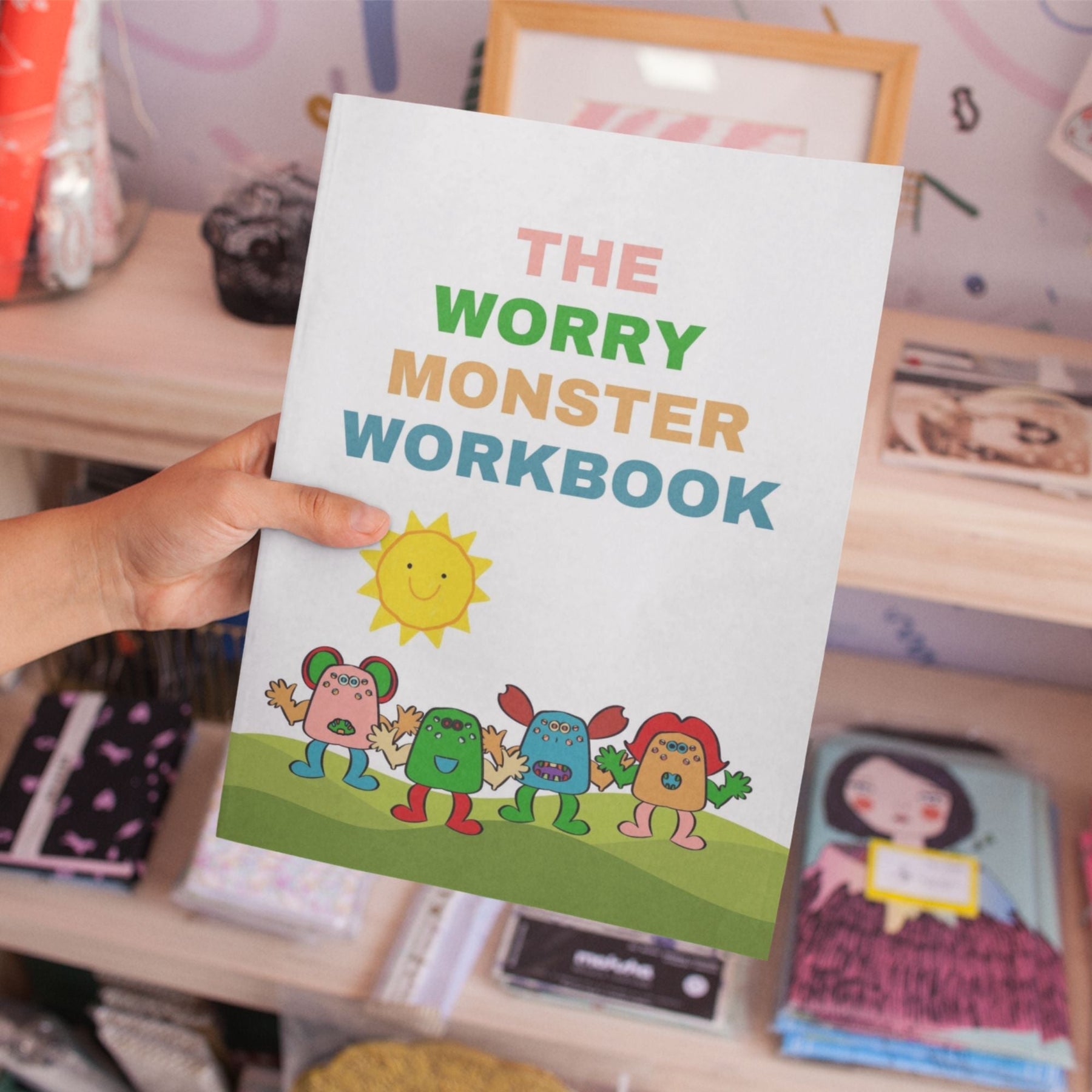 Printable The Worry Monster Workbook - KY designX