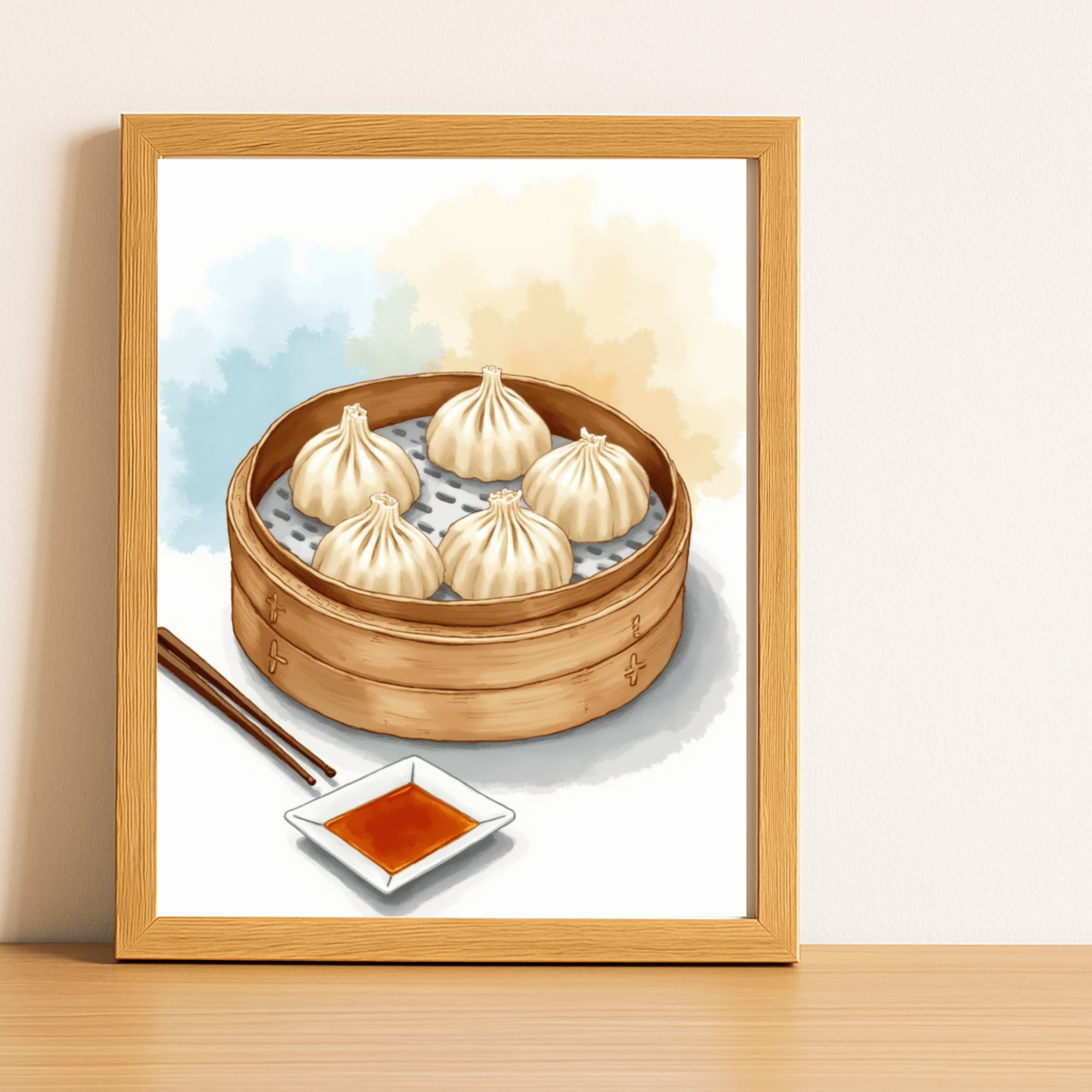 Xiao Long Bao Dumpling Printable wall decor - KY designX